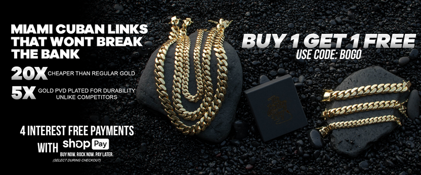 The Jewelry Plug - Cuban Links, Tennis Chains, Iced Out Jewelry