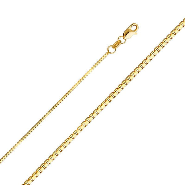 Gold Box Chain - Gold Plated - The Jewelry Plug